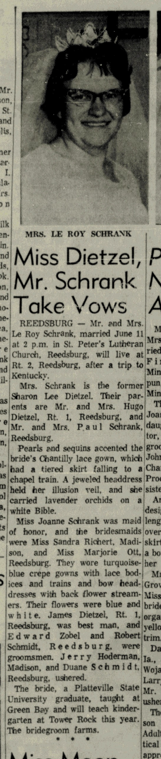 Friede-Abrahamson Genealogy Site - Person Page